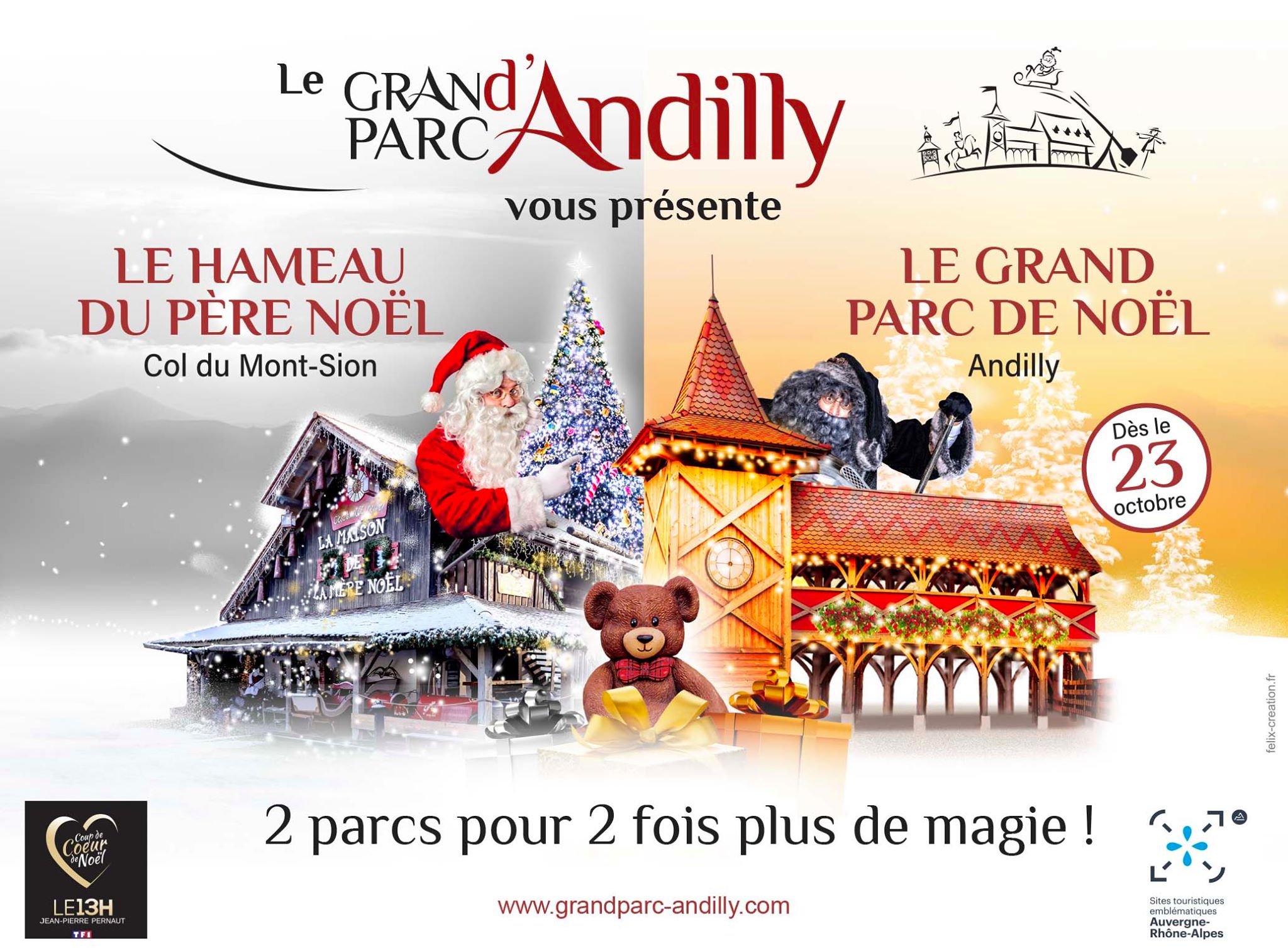 Le Grand Parc d’Andilly (ANDILLY) – Mont Blanc Family Fun