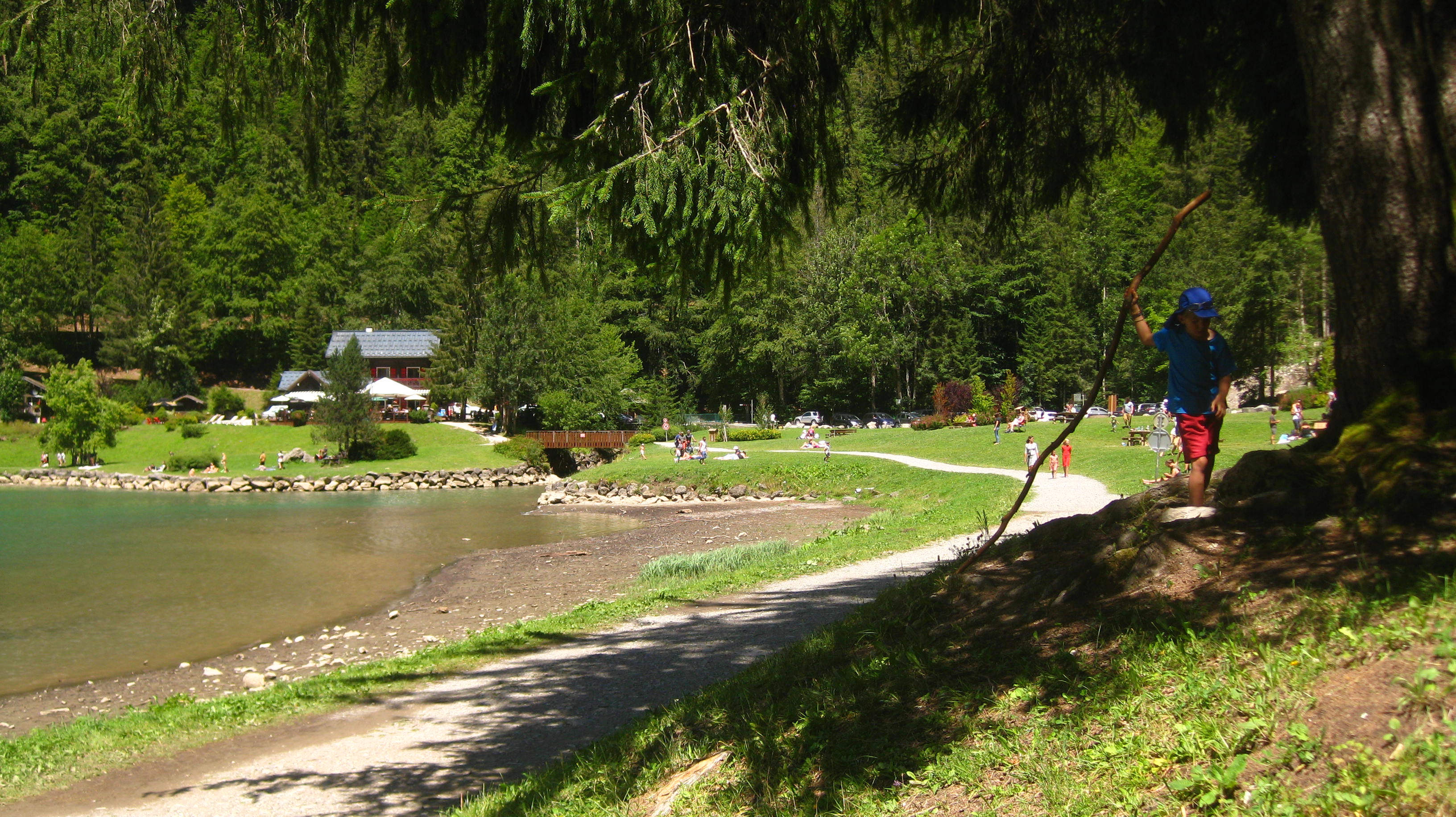 LAC de MONTRIOND – a beautiful alpine lake (Vallée d’Aulps) – Mont ...